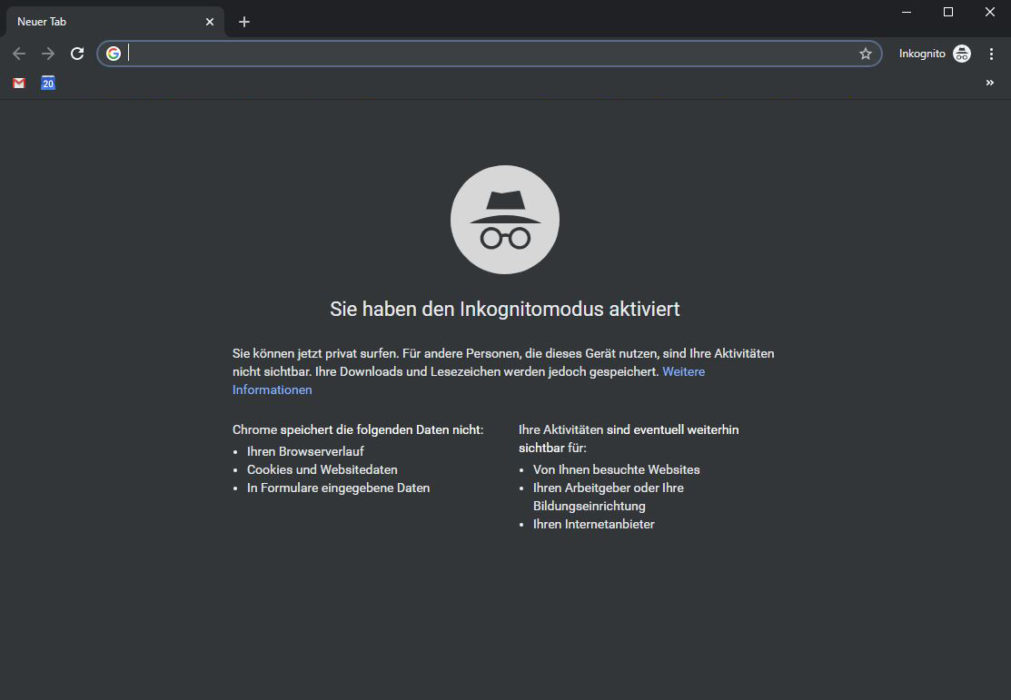 Inkognito-Modus – Wie privat ist der private Modus wirklich?
