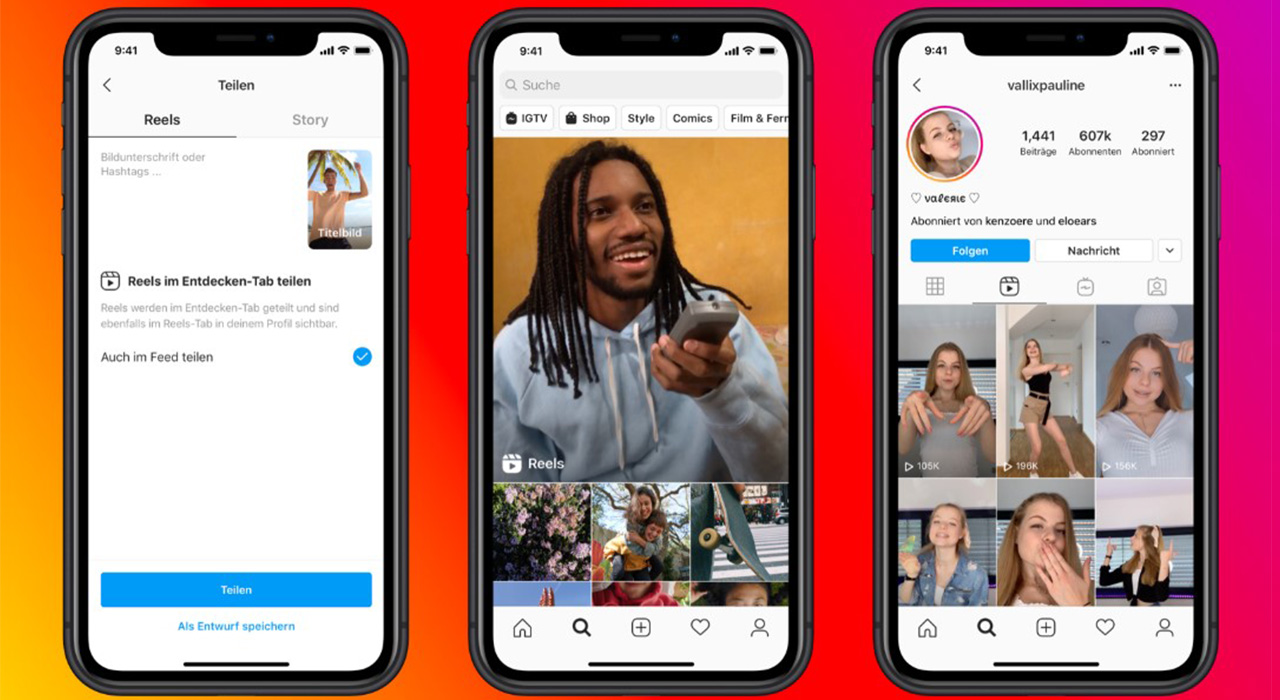 Insta-Reels: Kann Instagram damit TikTok-User abwerben?