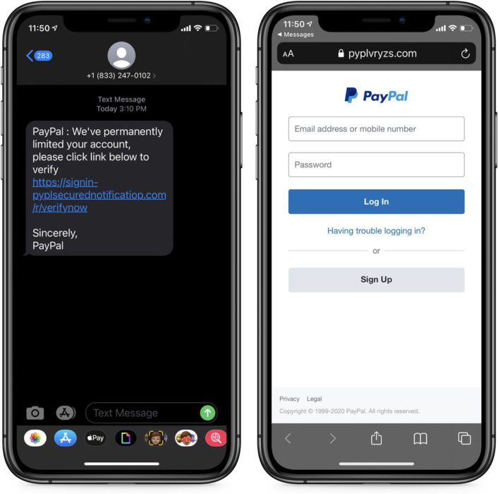 PayPal-Phishing droht – Neue Betrugsmasche per SMS